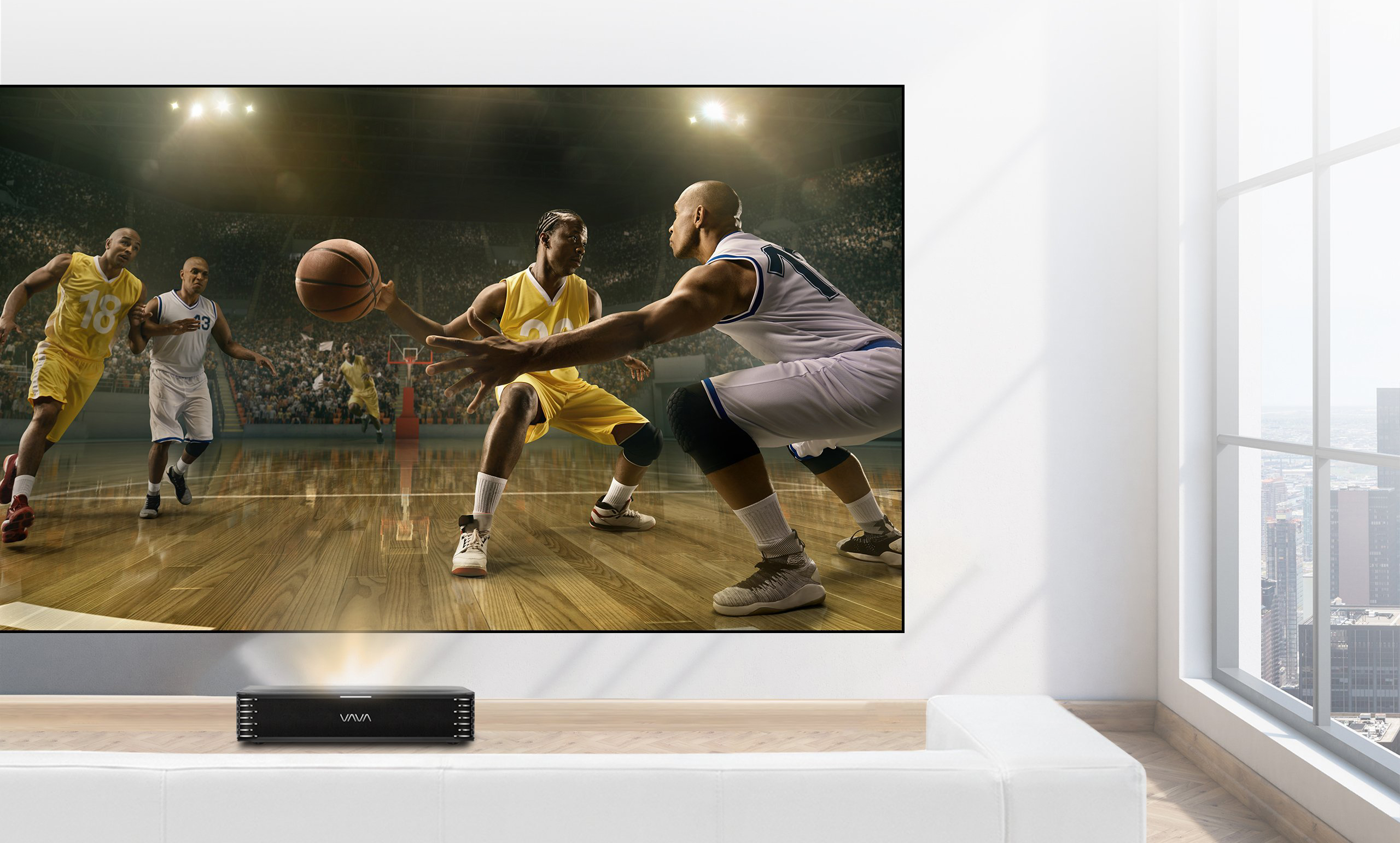 VAVA 4K超短焦点トリプルレーザープロジェクター VA-SP003 REV2 | 業務用タブレット・オーディオ・デジタルサイネージ通販－ODS Direct